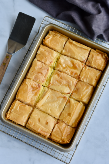 Tiropita - Greek Cheese Pie - Mediterranean Savor