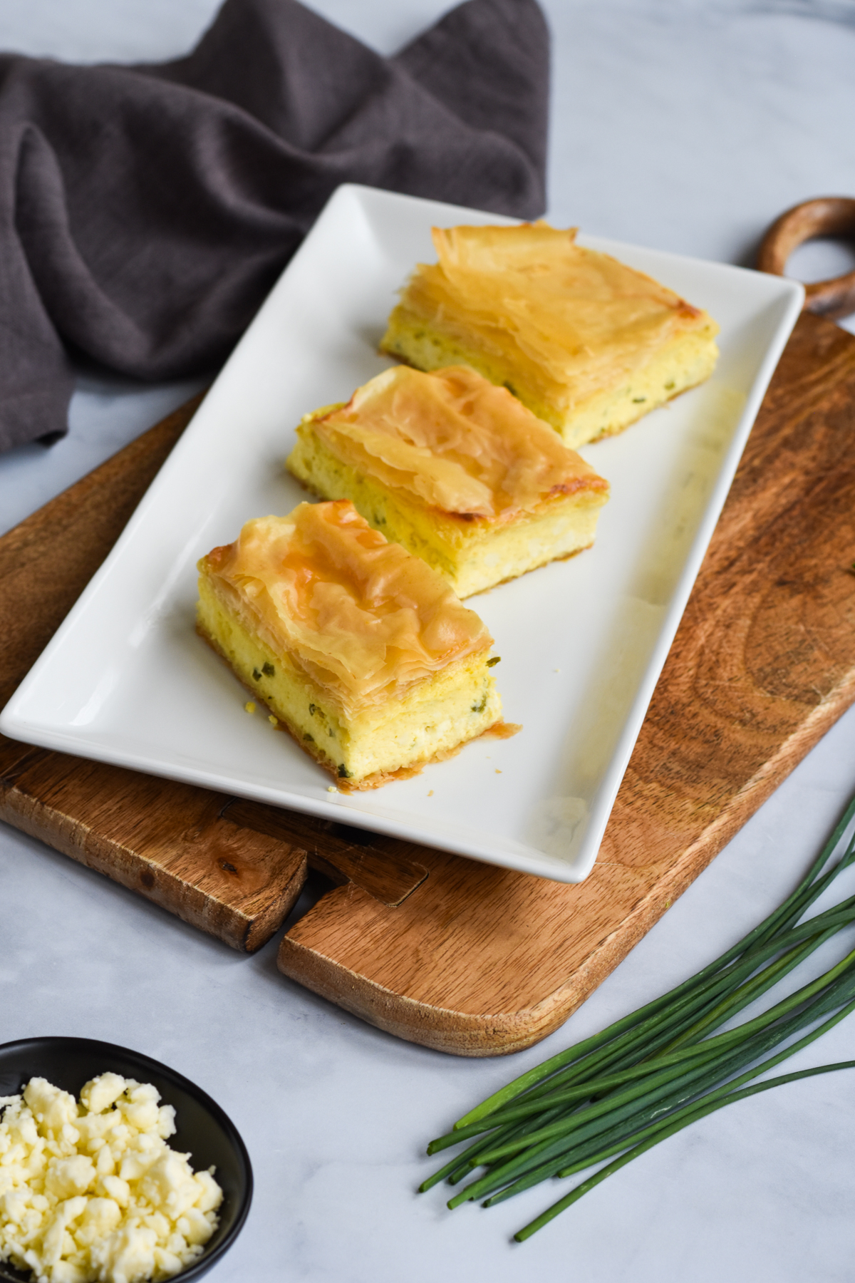 Tiropita - Greek Cheese Pie - Mediterranean Savor