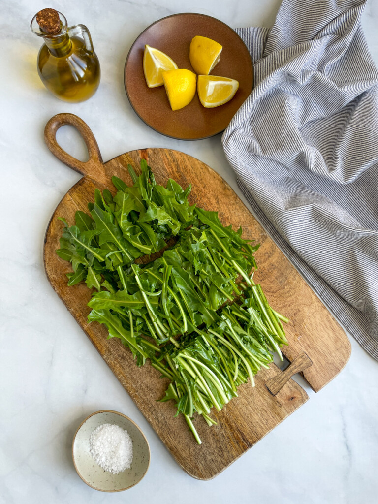 Horta - Greek Boiled Greens With Lemon - Mediterranean Savor