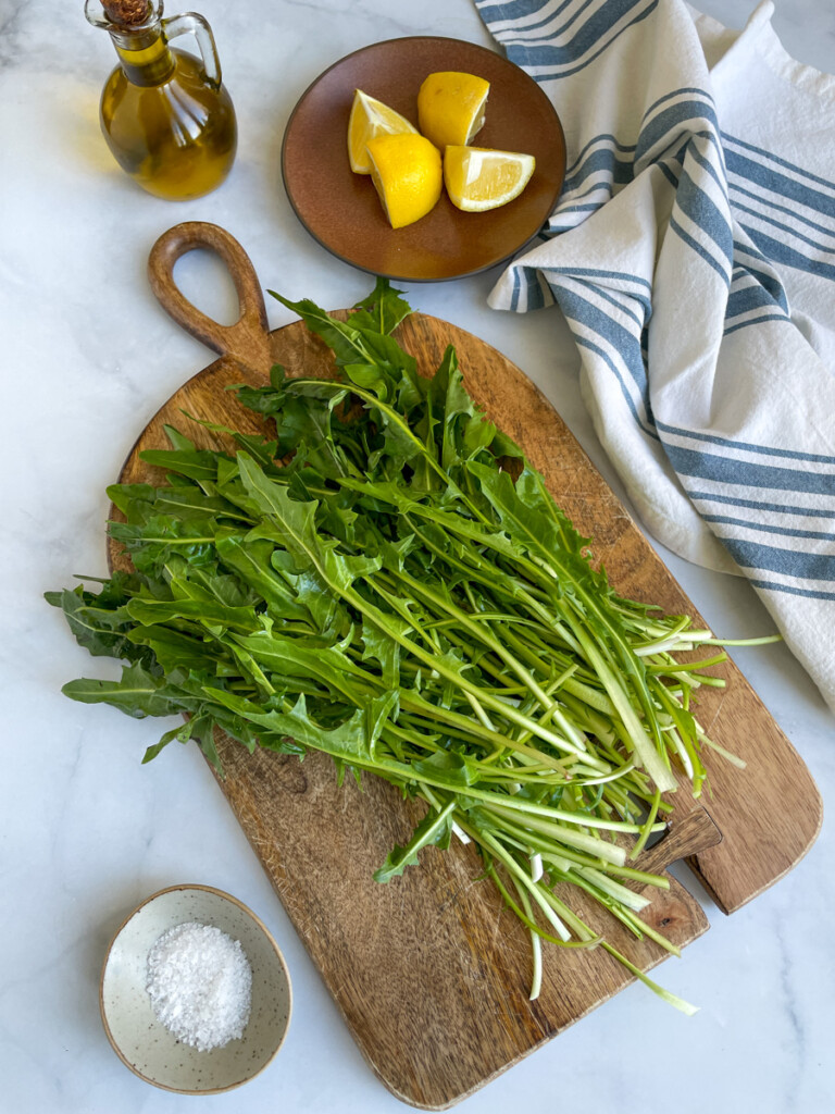 Horta - Greek Boiled Greens With Lemon - Mediterranean Savor